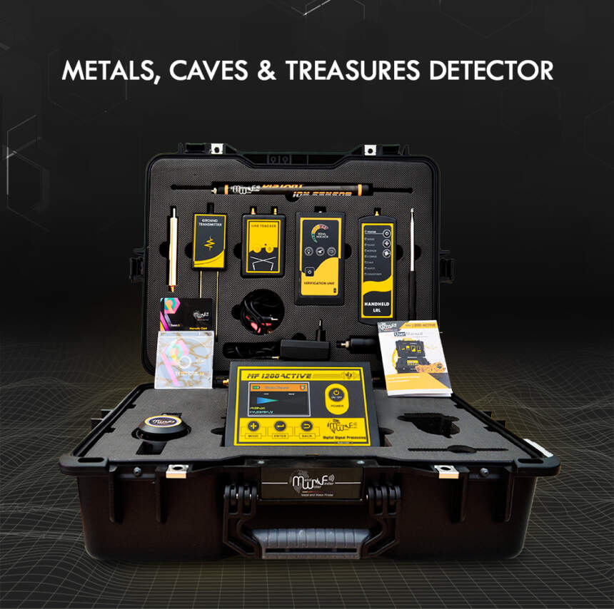 GOLD RADAR - MWF Detectors Gold Detector , Long Range Gold Locator
