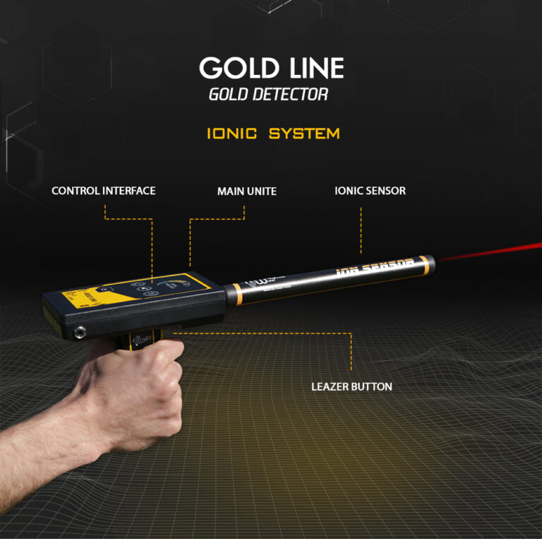 GOLD LINE - MWF Detectors Long Range Gold Locator - Gold Detector