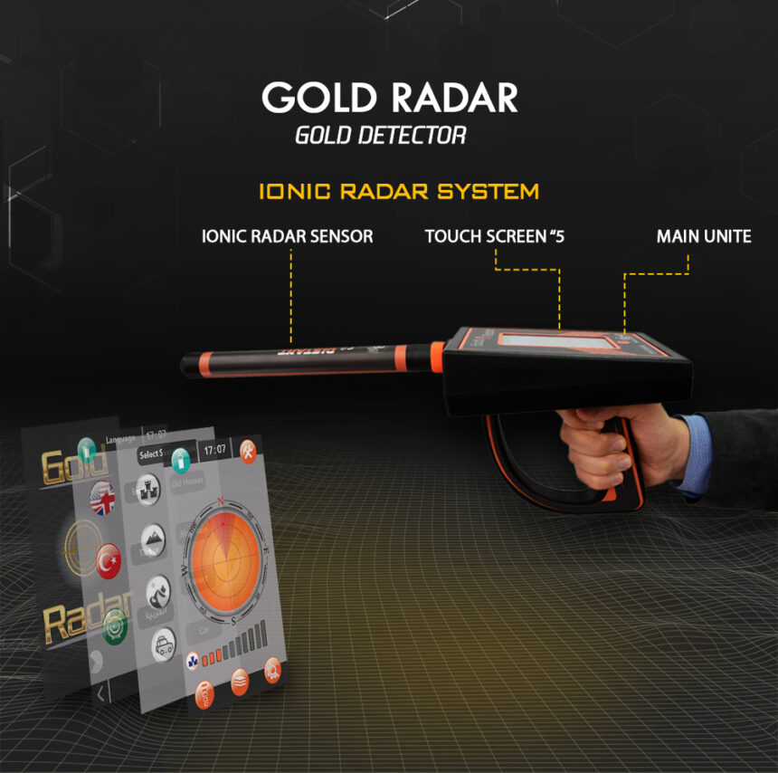 GOLD RADAR - MWF Detectors Gold Detector , Long Range Gold Locator